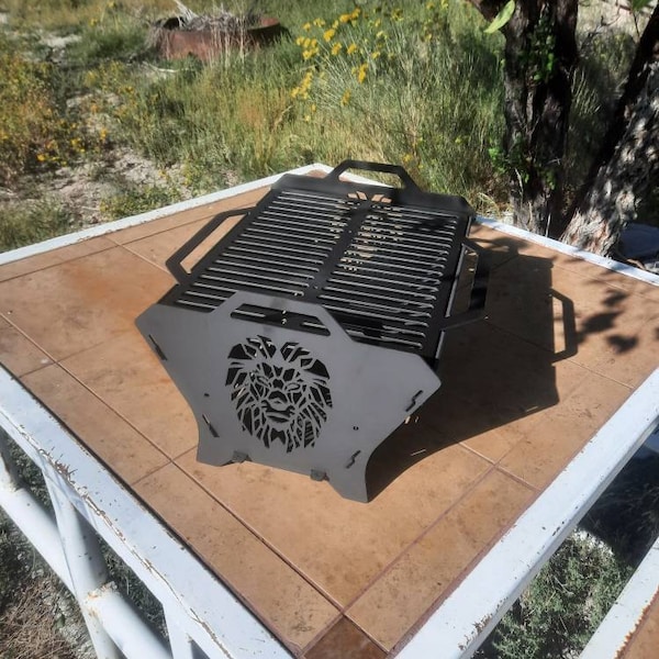 Fire Pit Dxf File,dxf Files for Plasma,for Cnc BBQ Barbecue Grill Fire ...