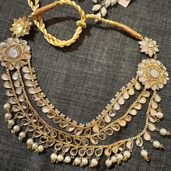 Nath, Nose Pin, Indian Jewelry, Pakistani Jewelry, Kundan Nath , Indian ...