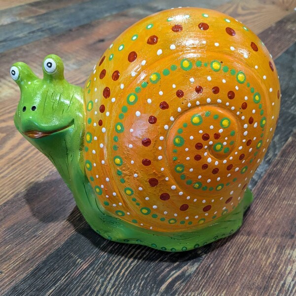 Latex Large Snail Concrete or Plaster Mold - Etsy