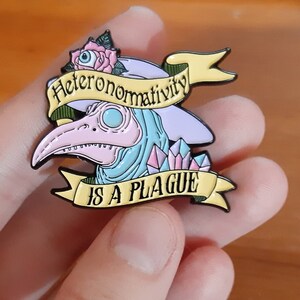 Bigender Pride Enamel Pin | Etsy