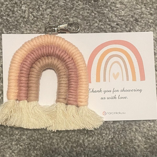 Deer Macrame Rainbow, Macrame Wall Hanging, Macrame Animals, Babyroom ...