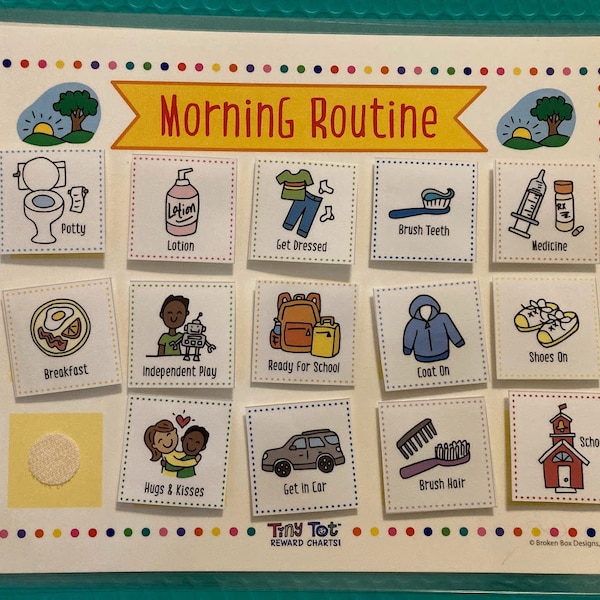 Daily Visual Schedule (120 Routine and Activity Cards), Includes Charts ...