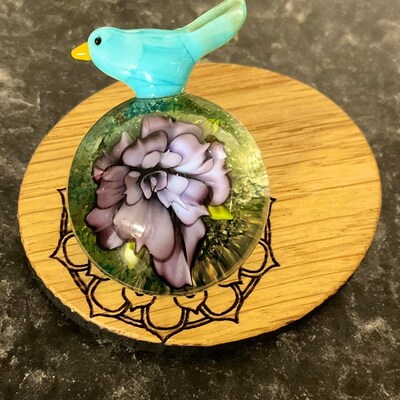 Bead Display Stands, Small Medium or Large, Laser Engraved Oak, Wood ...