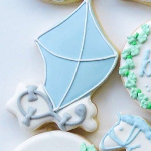 Whimsical Kite Cookie Cutter & Fondant Cutter guideline - Etsy