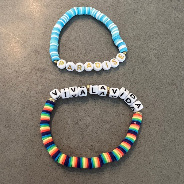 Coldplay Concert Bracelets - Etsy