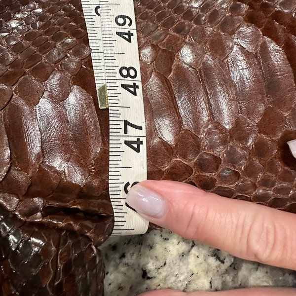 Genuine Python Leather Backpack Python Bag Leather Backpack , Personalized Backpack , Custom ...