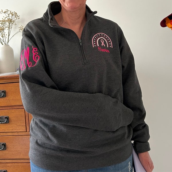 Personalized Cancer Survivor Sweatshirt, Gift for Cancer Survivor, Beat ...