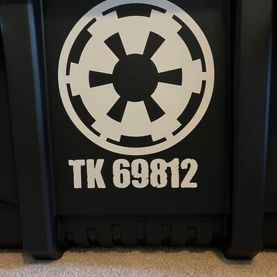 Imperial Cog Vinyl Cut Decal Star Wars Empire Sticker 501st - Etsy