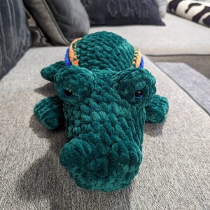 Newt the Alligator Crochet Pattern PDF Download - Etsy