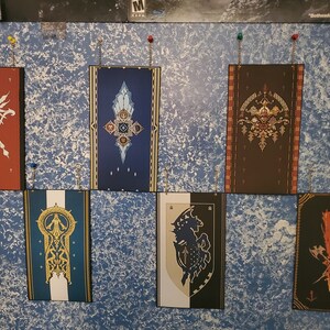 Final Fantasy XIV Custom Cloth Map of Eorzea - Etsy