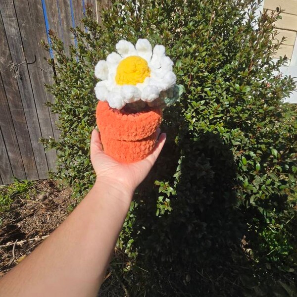 Mini Potted Flower Friends PDF Crochet Pattern crochet Flowers ...
