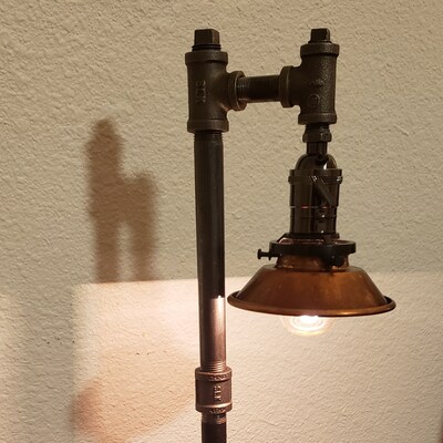 No. 2 industrial Light Fixture Edison Bulb Pipe Lamp - Etsy