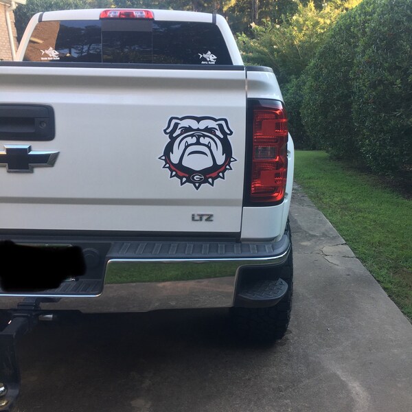 Georgia Bulldogs UGA 12” Premium Vinyl Decal Licensed NCAA - Etsy