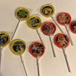 Gruesome Skeleton Lollipop 5-piece Set by I Want Candy | Etsy