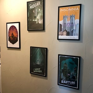 Midgar final Fantasy 7 Travel Poster Physical | Etsy