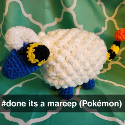 Mareep Amigurumi Crochet Pattern PDF File ENGLISH Instructions Only - Etsy