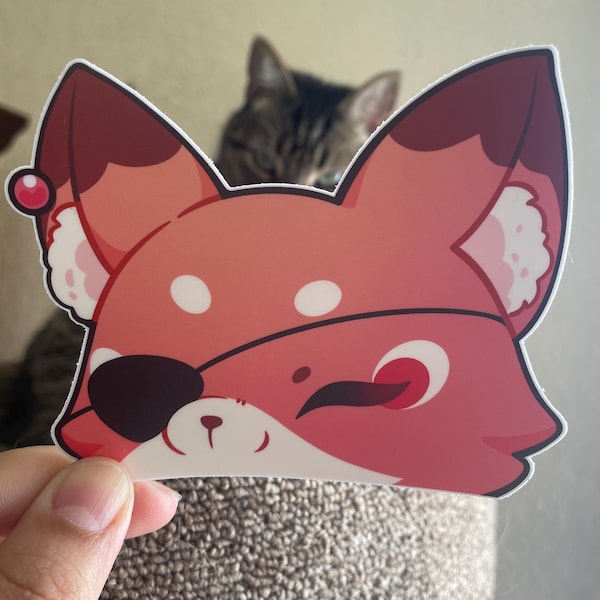 Hua Cheng Fox Peeker Stickers | TGCF Heaven Official’s Blessing Peeker ...