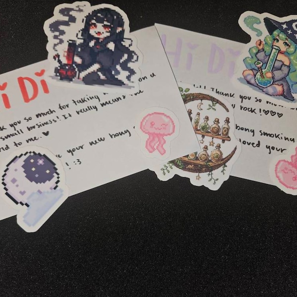 Snail Witch Vinyl Sticker Holographic Snail Sticker, Cute Pixel Art ...