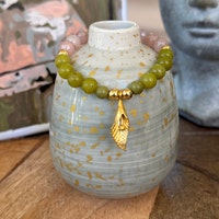 Gold Pinched Drop Paddle Beads, Mykonos Greek Beads, Organic Metal ...