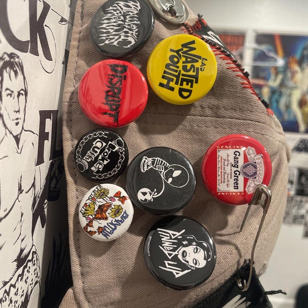 The Clash Pins 1.25 Pinback Buttons - Etsy