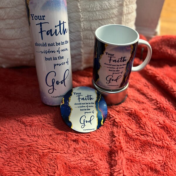 Bible Verse Tumbler Png, 20oz Skinny Tumbler Sublimation, Christian ...
