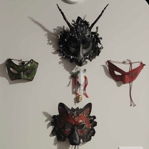 Leather Mask MADE TO ORDER New Stellar Fennec Fox Mask... Masquerade ...