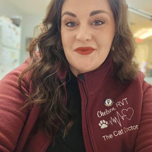 Custom Embroidered Medical Assistant Jacket, Personalized Mens Value ...