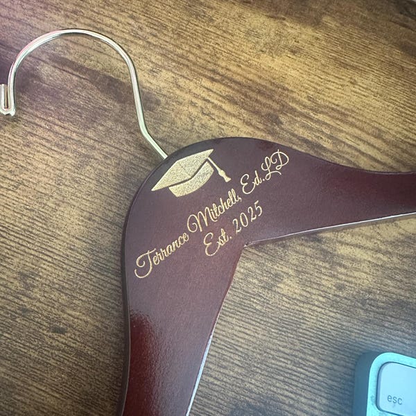 1st White Coat Hanger, Personalized Nurse Practitioner Hanger, Nurse ...