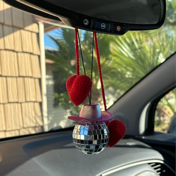 CAST YOUR CARES Car Charm Car Charm Rear View Mirror Charm Car ...