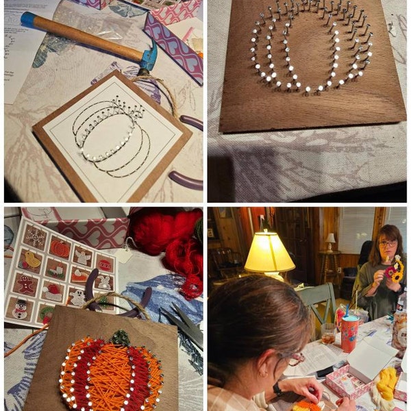 EAT Turkey String Art PATTERN | DIY Thanksgiving Christmas Holiday ...