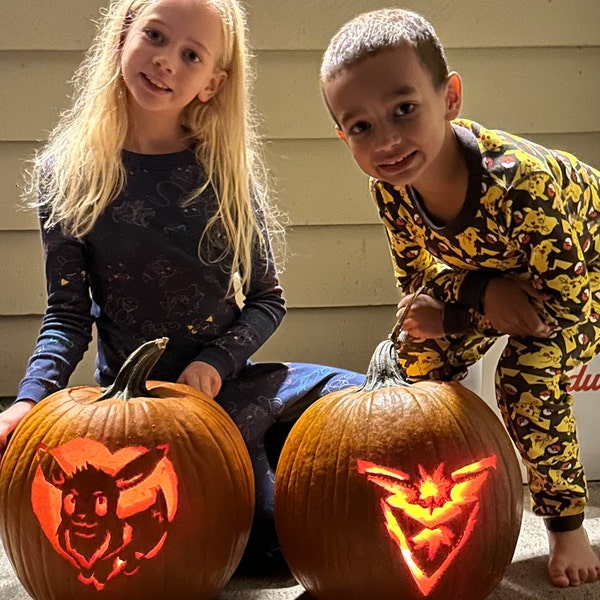 The Addams Family Pumpkin Carving Patterns - Printable PDF - Etsy