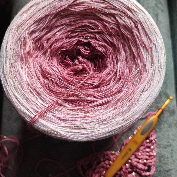 3 Ply, Gradient Cake Yarn, Ombre Yarn Cake, Color Change Yarn, Ombre ...