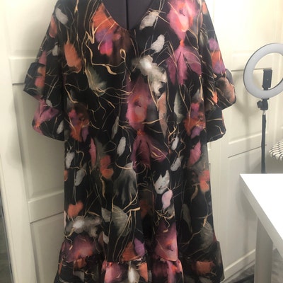 Allison Tent Dress A4/US Letter, A0/copy Shop PDF Pattern Sizes XS-5XL ...