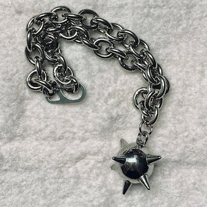 Heart Morningstar Mace Keychain - Etsy