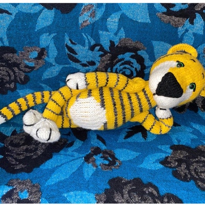Baby Tiger Knitting Pattern Toy Knitting Pattern / Polushkabunny - Etsy