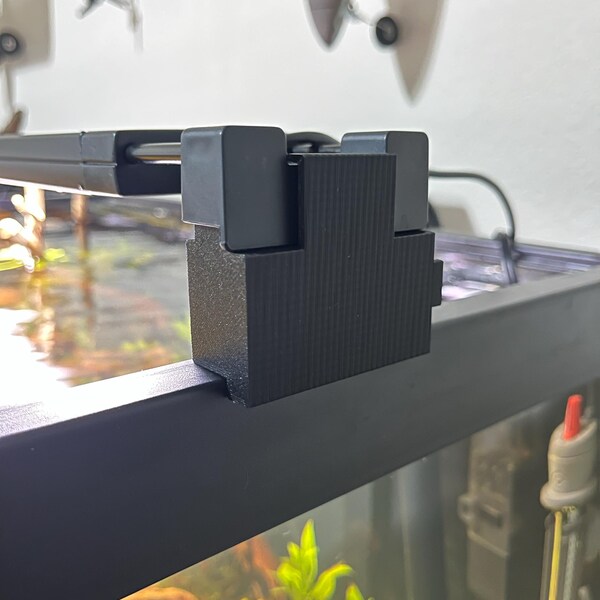 Nicrew Skyled Light Stand (2” Wide Base) LED Riser, Fish Tank Light ...