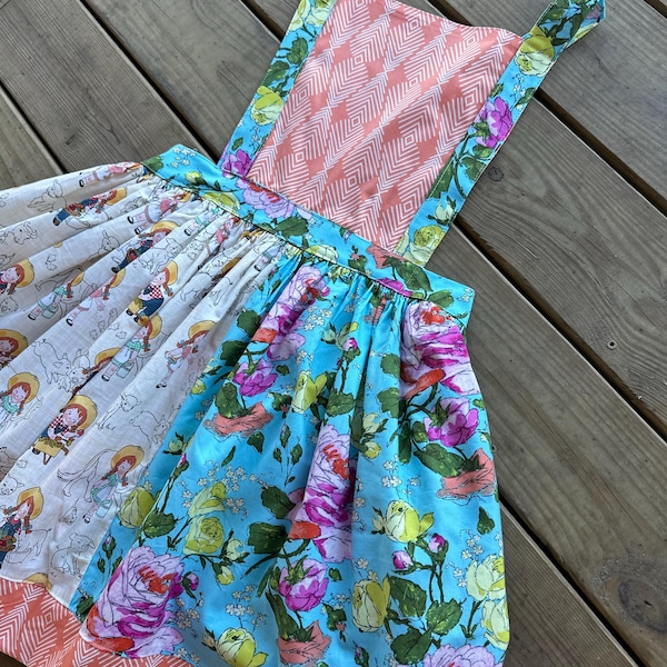 Apron PDF Sewing Pattern for Women - Plus Size Pinafore Apron Sewing Pattern Women - Plus Size ...