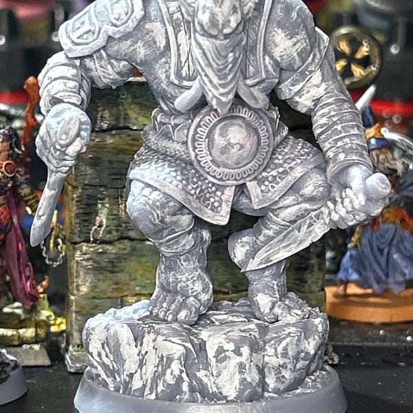 Sabka - Giant Sabertooth Tiger Beast DMS | Miniature Dungeons and ...