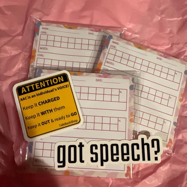 Speech Sticker for SLP Gift for Speech Therapist Sticker Inclusion ...