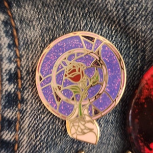 Glittery Oz Inspired Good Witch Pin - Etsy