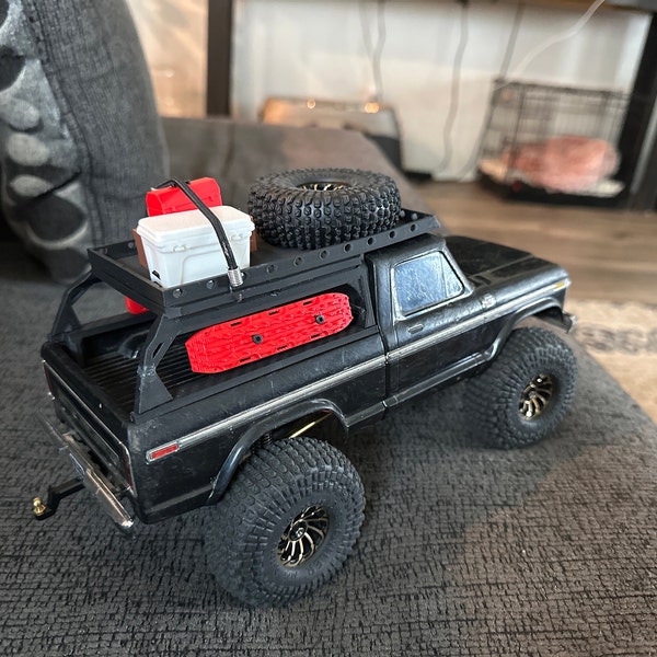 Roof Rack Upgrades for Trx4m F150 High Trail Accessories and Parts 1/18 ...