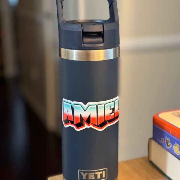 Custom Photo Sticker, Personalized Portrait Stickers, Custom Text ...