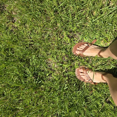 Womens Burgundy Grounding Sandals Handmade Leather Womens Sandals ...