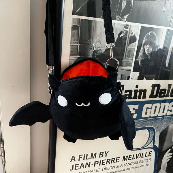 Cute Plush Bat Mini Crossbody Bag / Backpack - New Higher Quality ...
