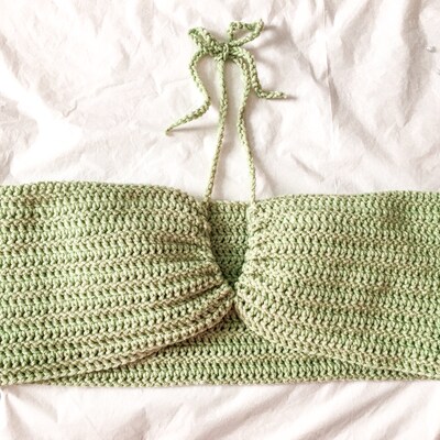 PATTERN Summer Bandeau Top Crochet - Etsy