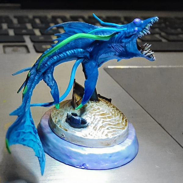 Aboleth Large Evil Aberration 3D Resin Print Creature Miniature D&D ...