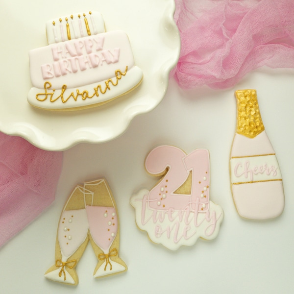 Number 21 Lettered Twenty One Cookie Cutter - Cookie Cutters by Nori ...