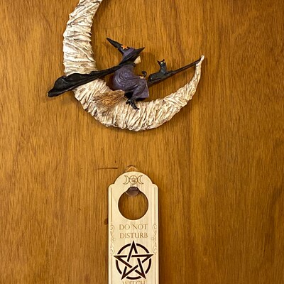 Do Not Disturb Exorcism in Progress Engraved Door Hanger Sign - Etsy