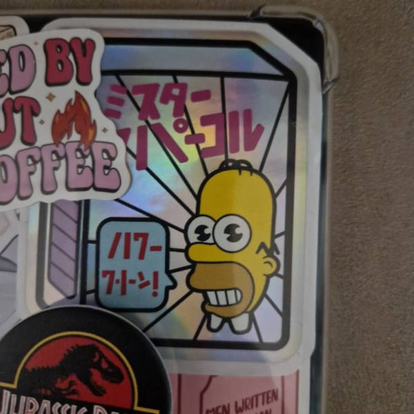 The Simpsons Mr Sparkle Sticker - Rainbow Foil Hologram - Etsy UK
