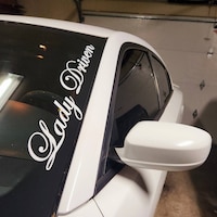 CUSTOM TEXT 42 Windshield BROW Vinyl Decal Sticker Personalized Truck ...
